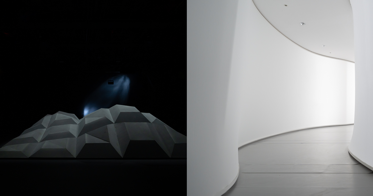 NTT InterCommunication Center [ICC] 「evala 現われる場 消滅する像」展 / ”ebb tide ...